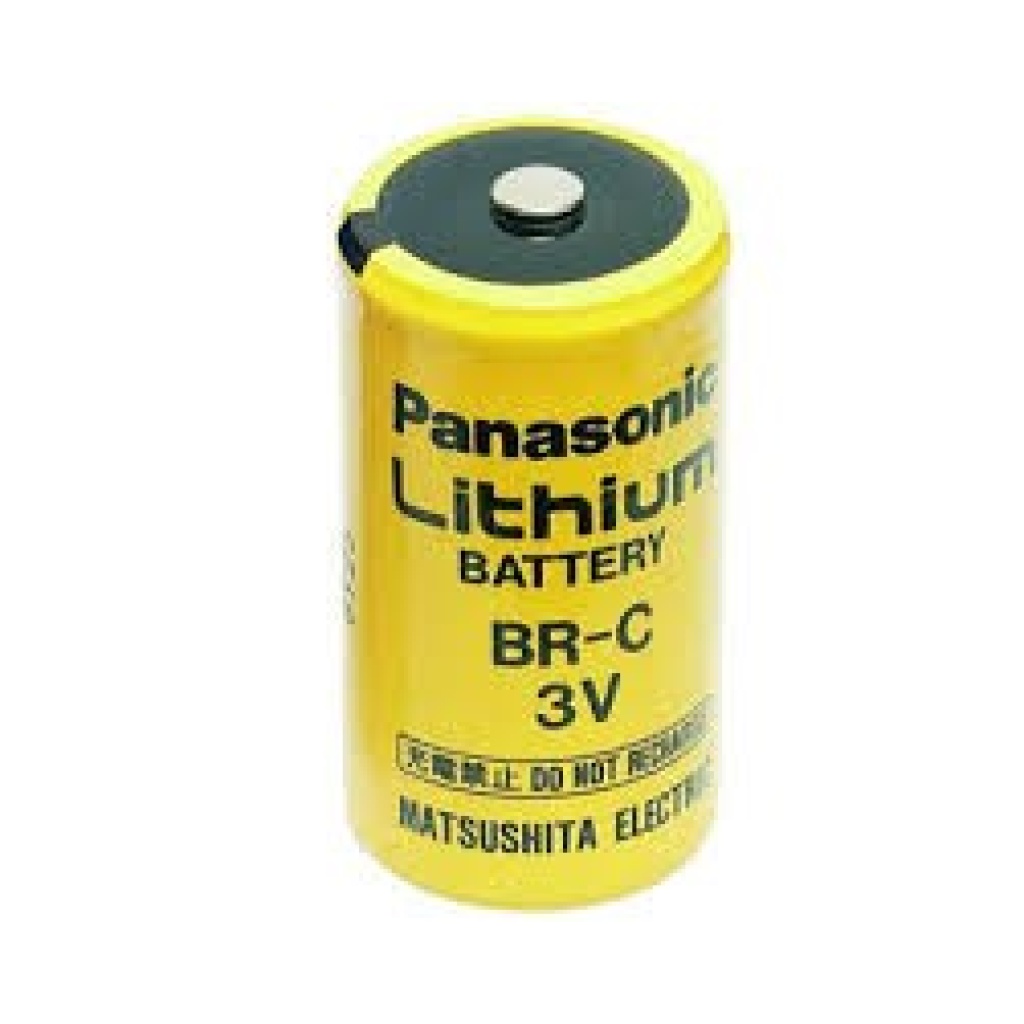 Panasonic BR-C 3V Lithium Poly-Carbon Monoflouride Battery ...