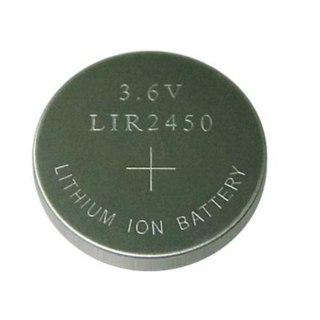 LIR2450 Rechargeable 3.6V Li-Ion Battery (Single) - Discountbattery